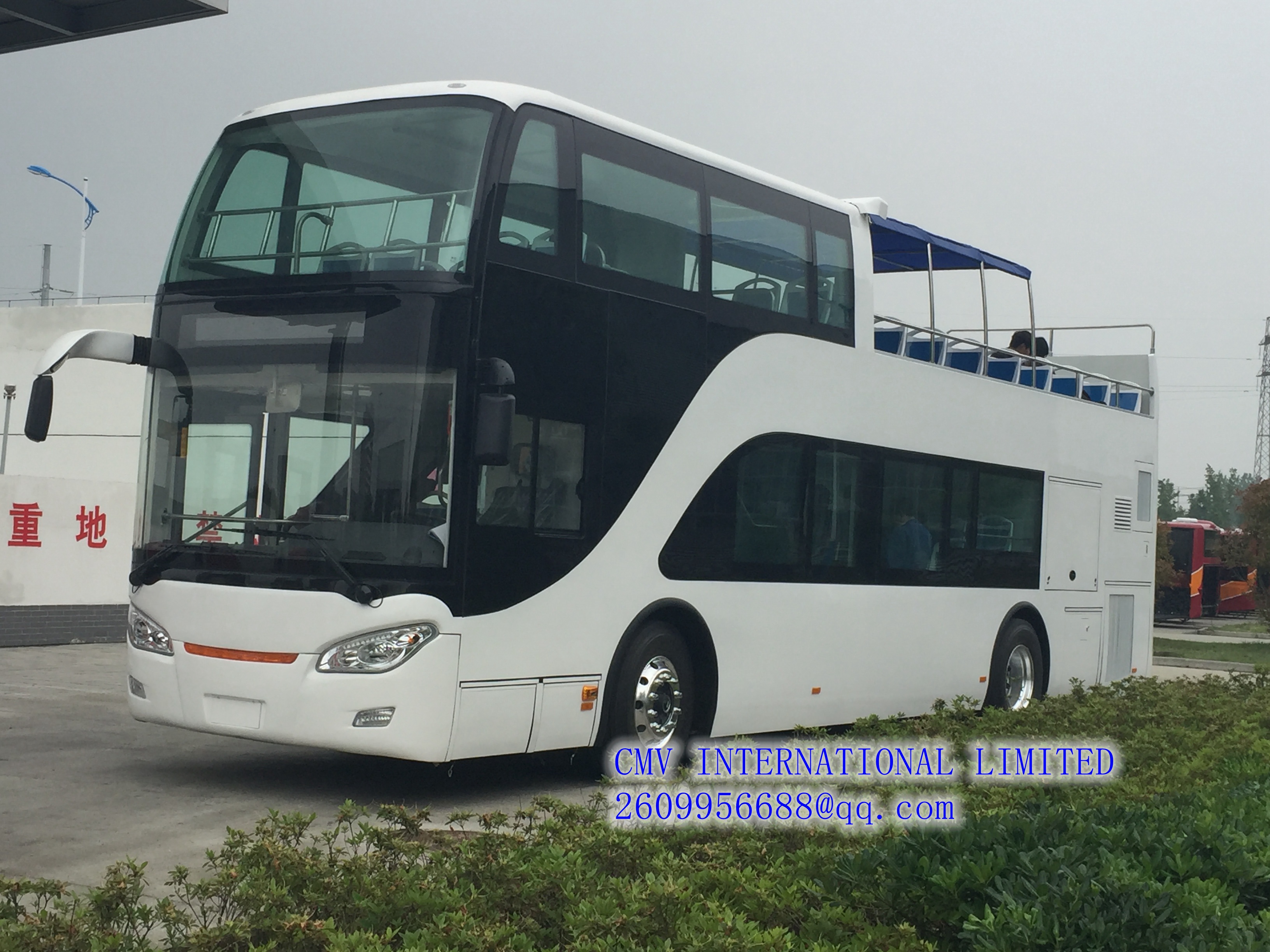 Half open top double decker - CMVINTERNATIONALLIMITED